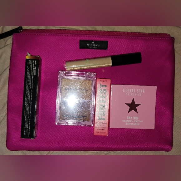 kate spade | Makeup | Kate Spade Large Cosmetic Bag And Cosmetic Bundle ...